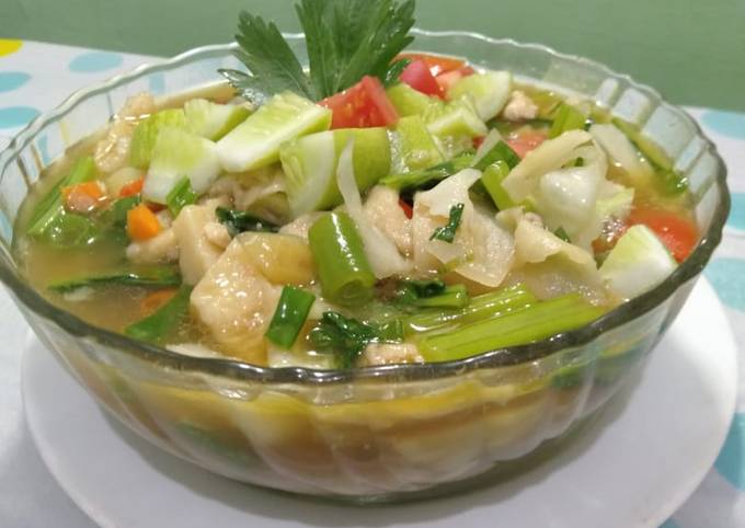 Resep Capcay tepung kuah jawa(cap jae godog) uwenaakk 👍👍 oleh Panca ...