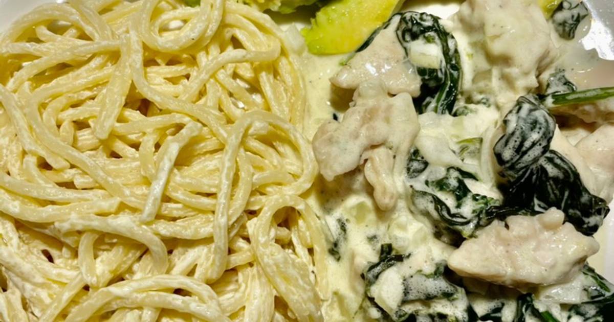 Pollo con espinacas - 1,878 recetas caseras- Cookpad