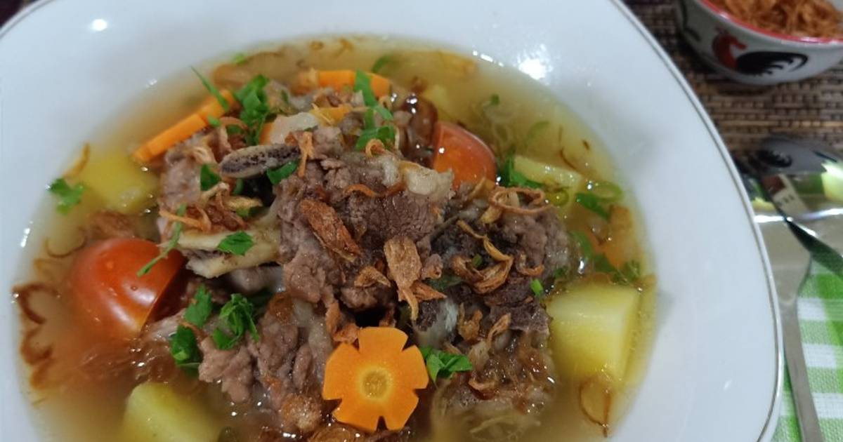 Resep Sup Iga ala Resto oleh Heny Widiastuti - Cookpad