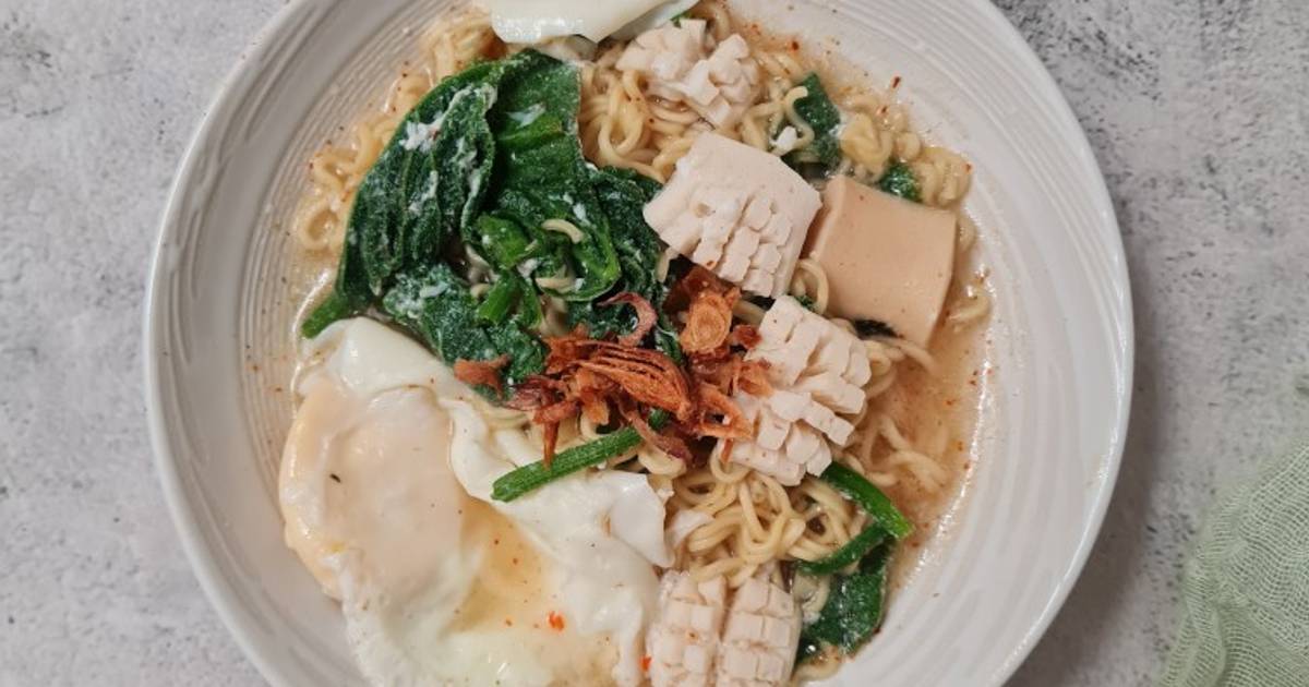 Resep Ramen Pucuk Labu oleh Yuna - Cookpad
