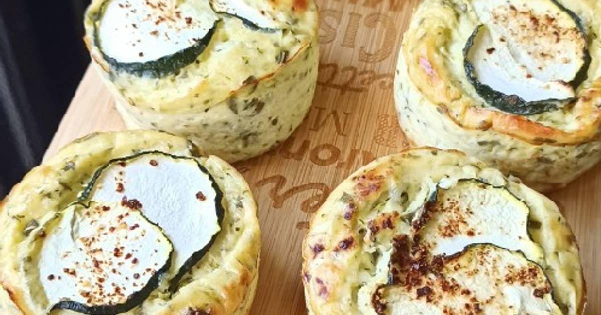 Flans de courgettes de @chris and co food - Cookpad