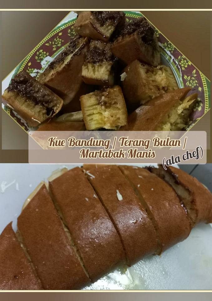 Resep Kue Bandung /Terang Bulan /Martabak Manis (ala chef) oleh Ala ...
