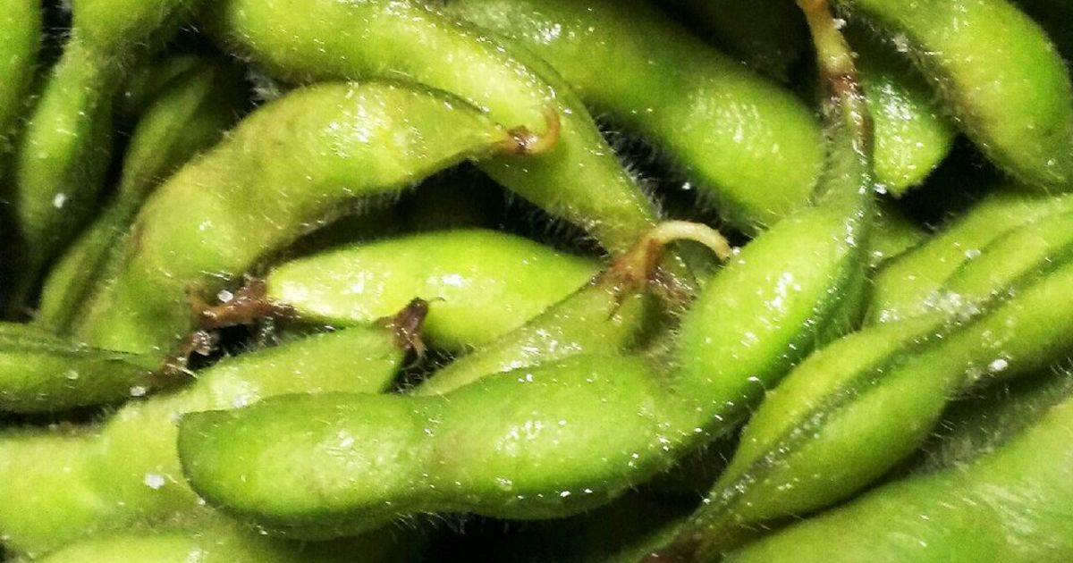 Easy! Delicious Boiled Edamame Recipe By こんbuuuuu
