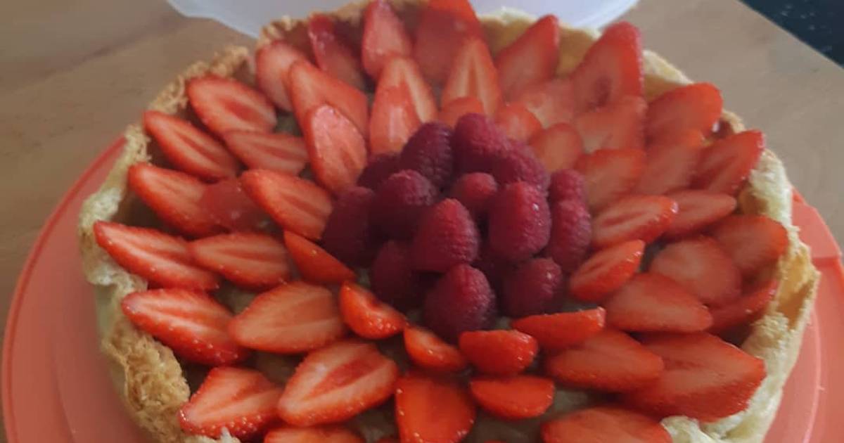Tarte aux fruits rouges de Les Gourmandises En Famille - Cookpad