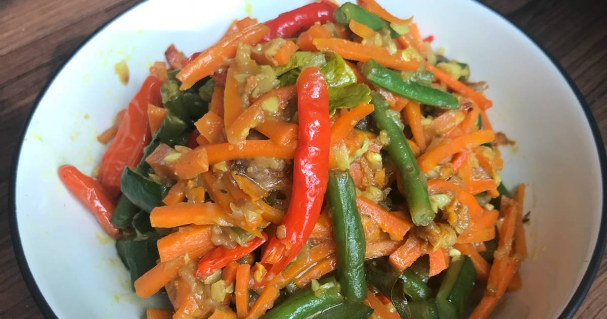 Resep Timun masak kuning (mix wortel & buncis) oleh Albert Tan - Cookpad