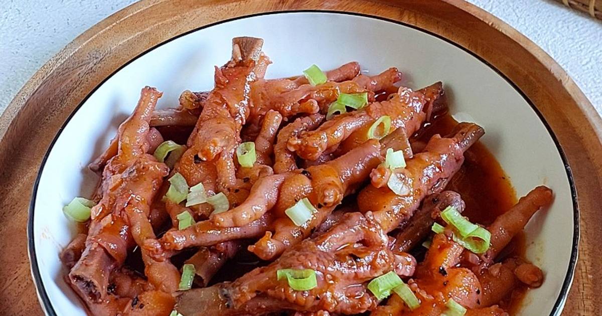 Resep Maeun Dakbal (Ceker Pedas Korea) oleh Rara Baabud - Cookpad