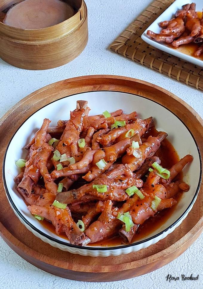 Resep Maeun Dakbal (Ceker Pedas Korea) oleh Rara Baabud - Cookpad