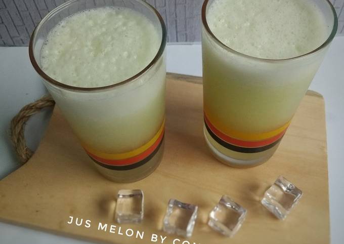 Resep 3.2 Jus Melon oleh Cony Septiani - Cookpad