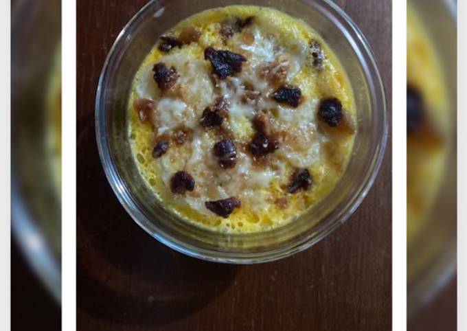 Resep Snack mpasi 9 bulan steam bread banana topping kurma oleh ...