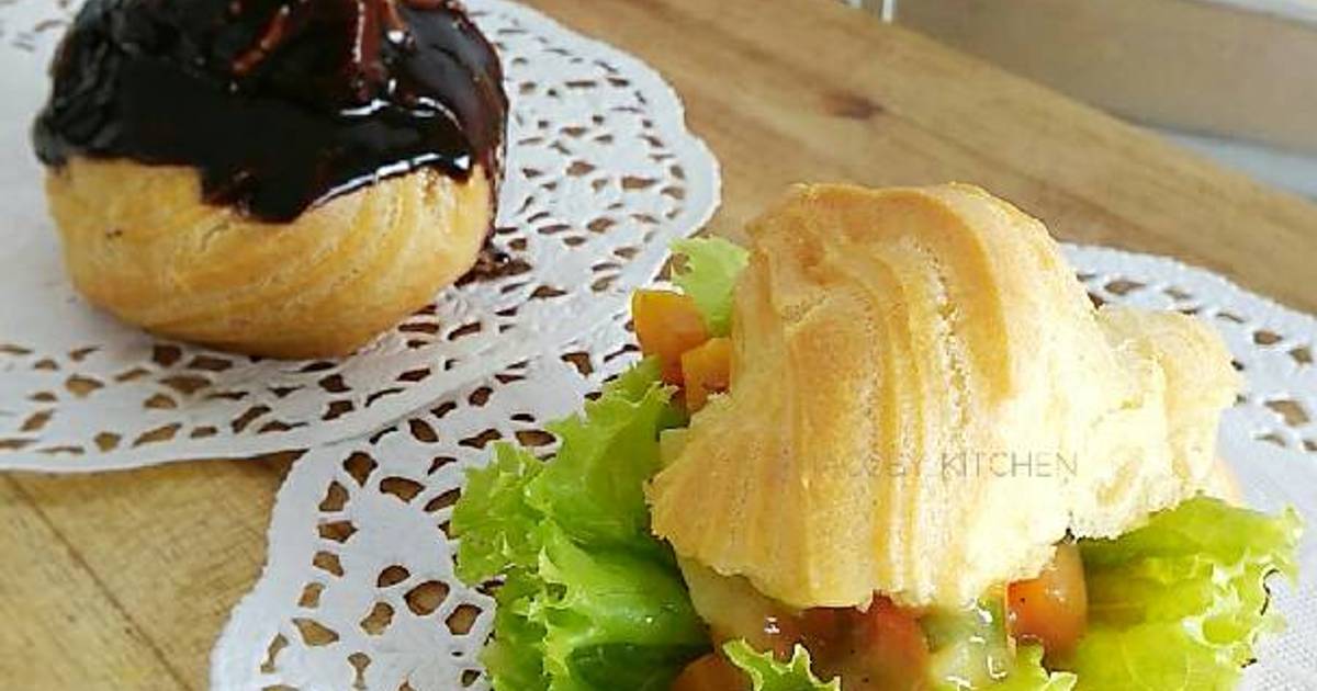 Resep Choux Aka Kue Soes oleh Maccby_kitchen - Cookpad