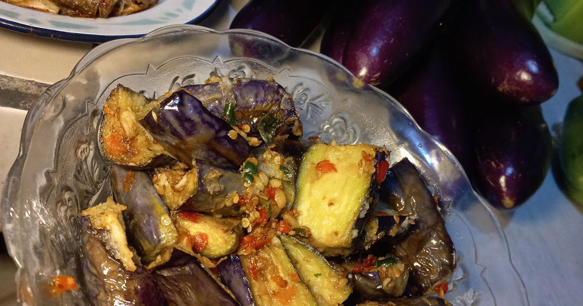 Resep Terong Cabe Garam oleh iiQ - Cookpad