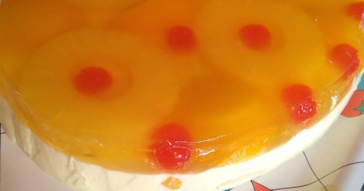 Tarta De Gelatina De Piña Receta de Sulpi- Cookpad