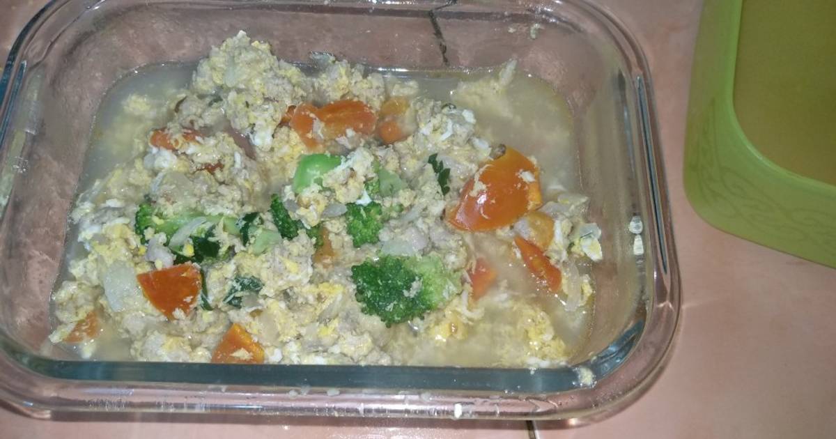 Resep MPASI Sup Daging Sapi Telur oleh Mama Umma - Cookpad