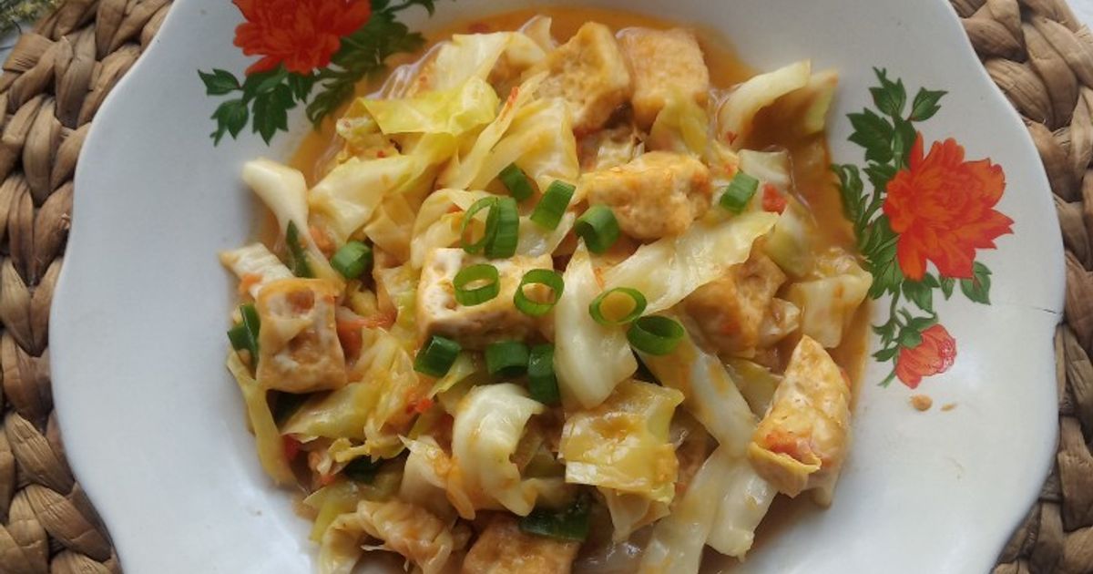 Resep Tumis Pedas Kol Tahu Putih oleh Meieka - Cookpad