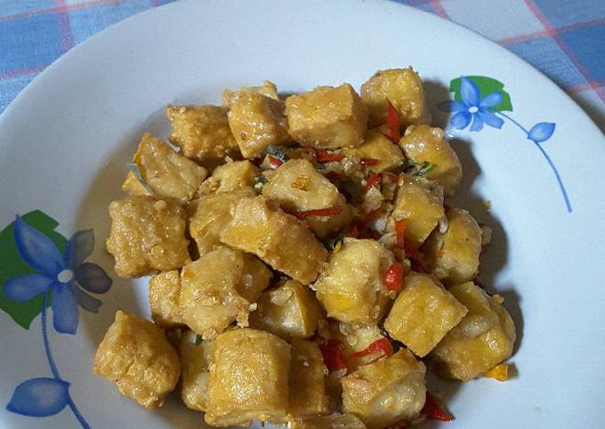 Resep Tahu cabai garam oleh Paska Kristi - Cookpad
