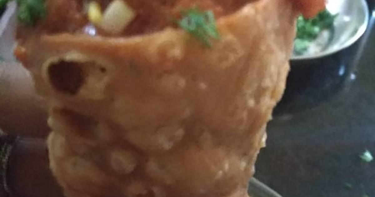 Bhaji cone Recipe by Zarna B V - Cookpad