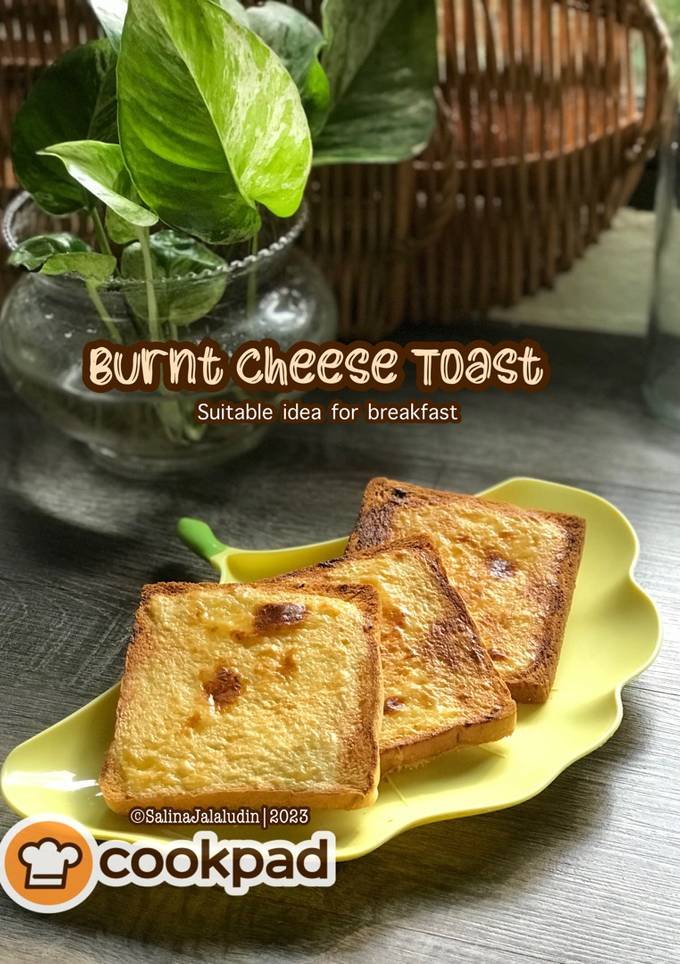 Resipi Burnt Cheese Toast oleh Salina Jalaludin - Cookpad