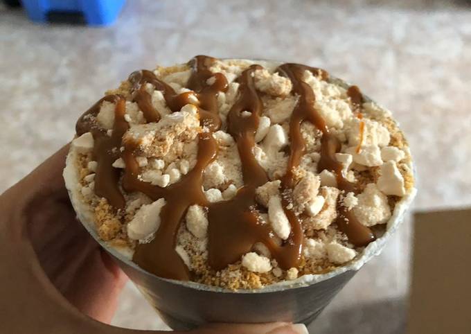 Polvito Uruguayo (postre Canario) Receta de Carlota Hernández- Cookpad