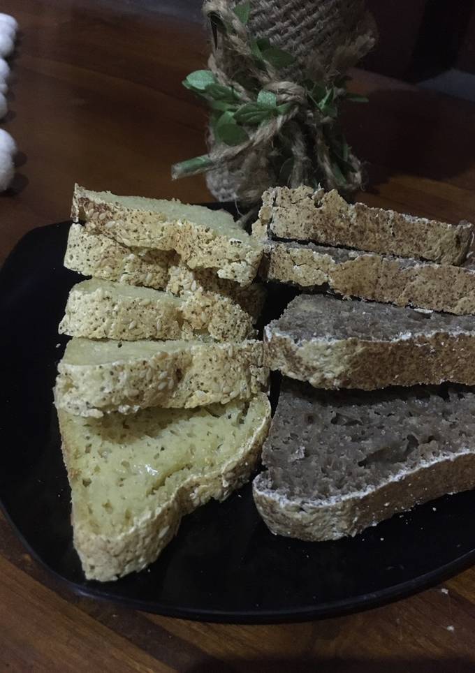 Resep Roti Tawar Tepung Beras - GATA mgg 4 oleh hanathalla - Cookpad