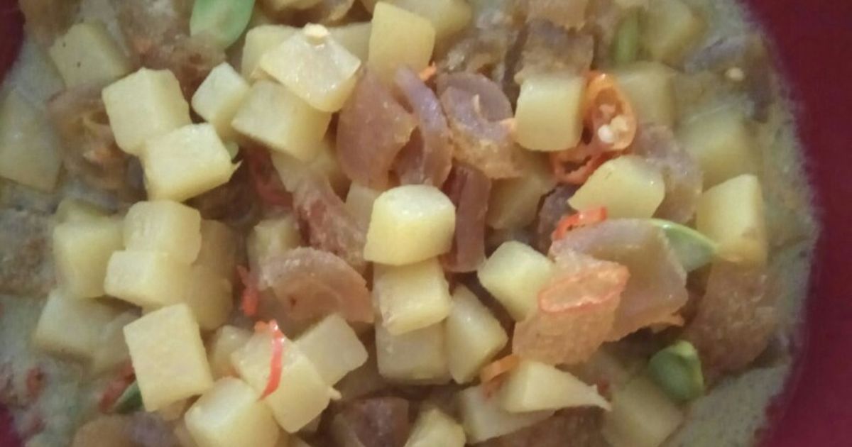 Resep Sayur Kentang Cecek Petai oleh Ela Fasya - Cookpad