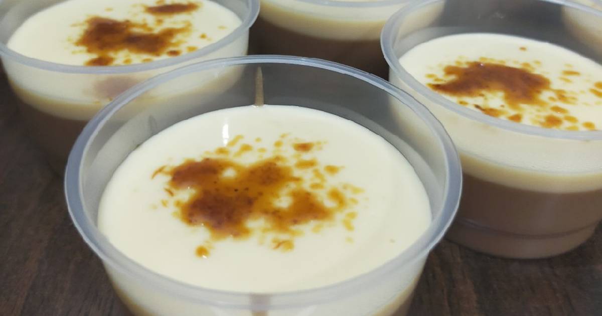 Resep Puding Choco Cheese Roti Gandum oleh Resa Rasyidah - Cookpad