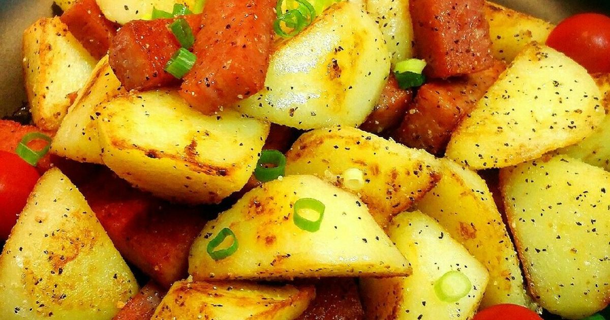 Our Family's Spam And Potato Stir Fry Recipe by flatty1016