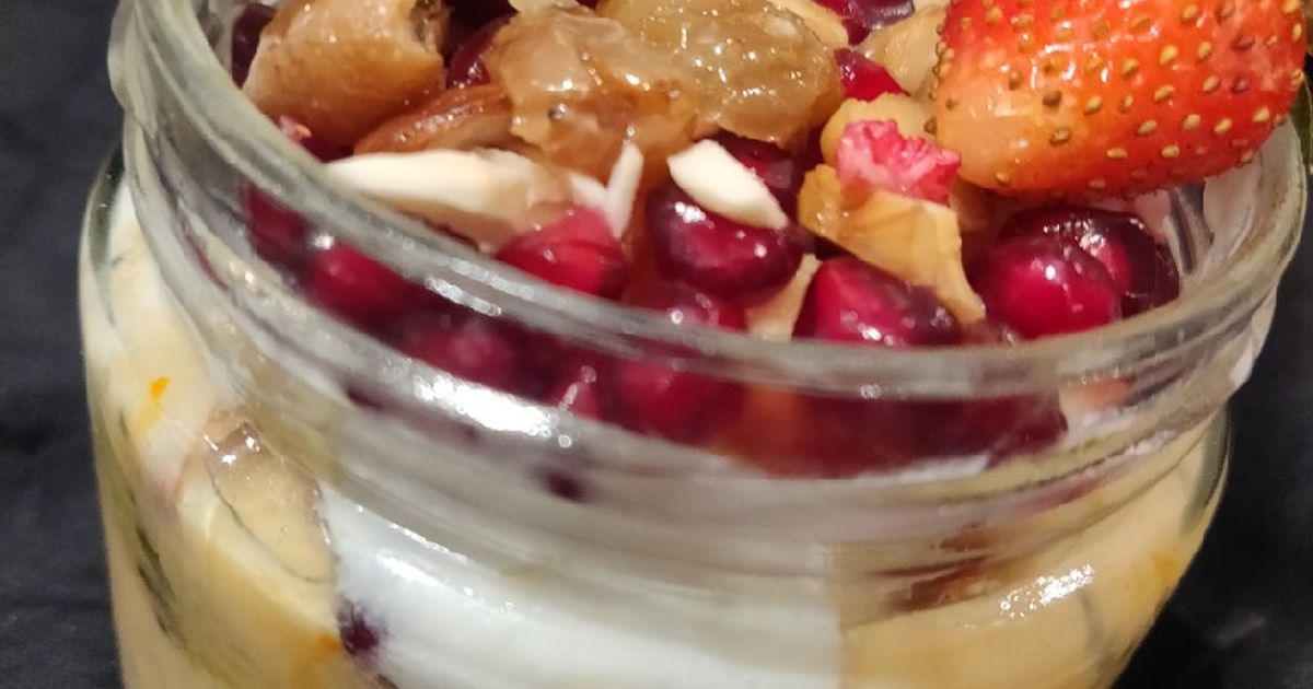 Oats Fruit Parafit Recipe by Tina matta - Cookpad