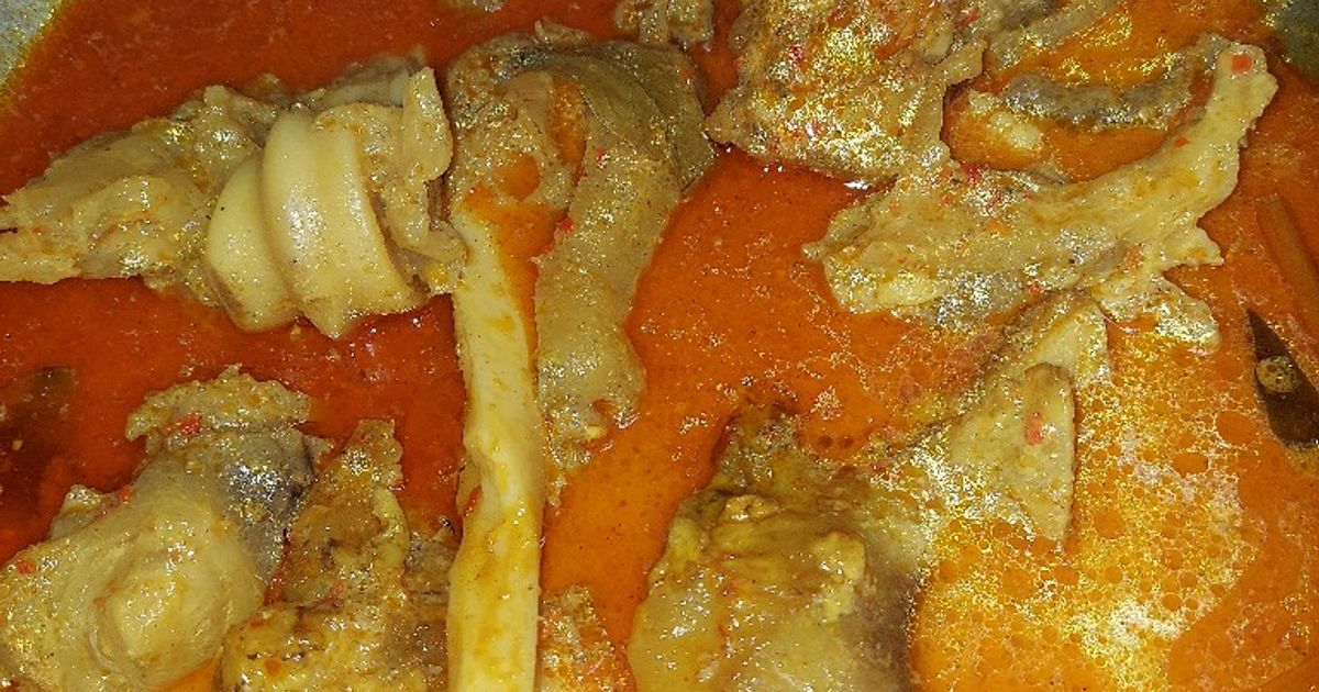 Resep Gulai Tunjang/Kikil/Kaki Sapi oleh Heni Larasati - Cookpad
