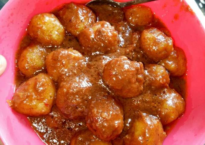 Resep Cilok Pedas Homemade Oleh Gita Ayu Utari Cookpad