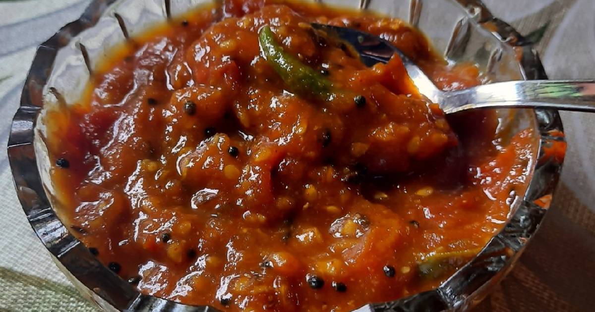 TOMATO CHUTNEY/RELISH Recipe by Shilpa Agrawal - Cookpad