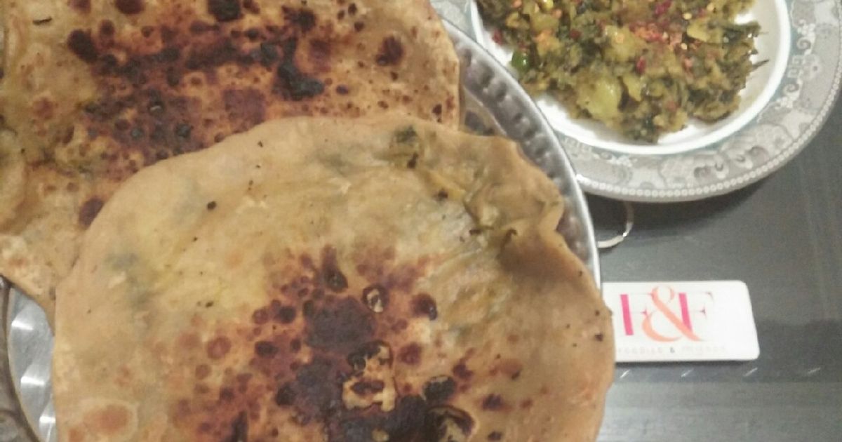 Methi Ka Bhurta Or Filling Paratha Recipe by J Junaid Motiwala - Cookpad