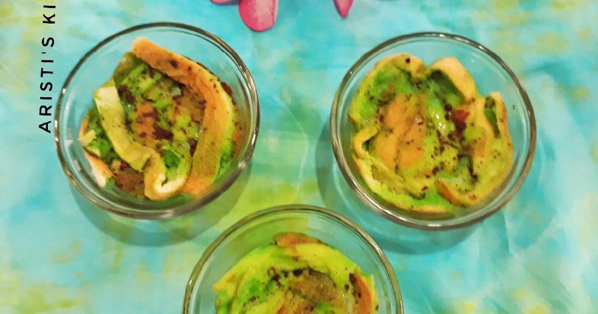 Resep Puding Roti Dari Pinggiran Roti Tawar Rasa Pandan N Cinnamon oleh ...