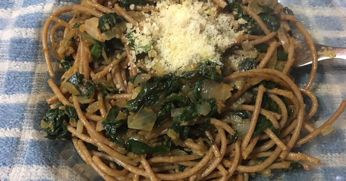 Fideos integral con verdura salteada - 19 recetas caseras- Cookpad