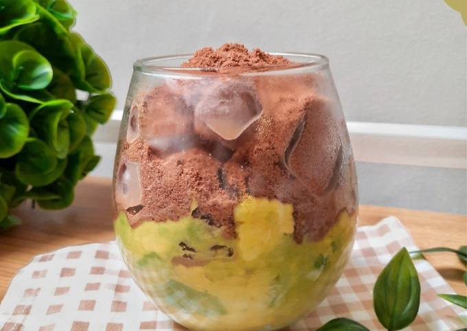 Resep Alpukat Kocok Milo oleh Amrina Ananda ( Nanda ) - Cookpad