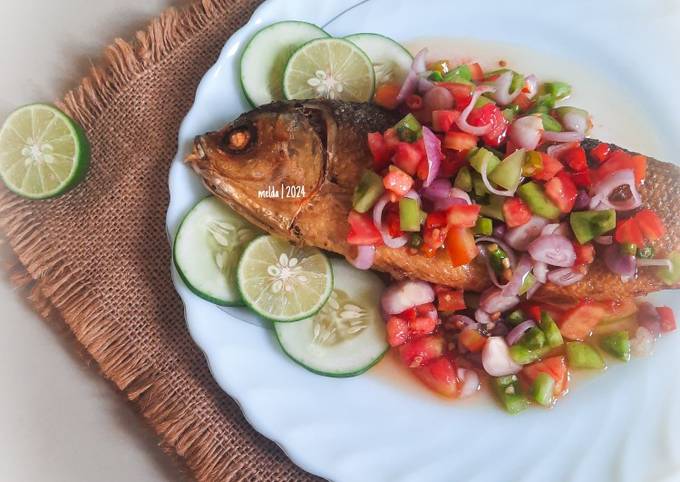 Resep Bandeng Presto Sambal Dabu-dabu oleh melda yanti - Cookpad