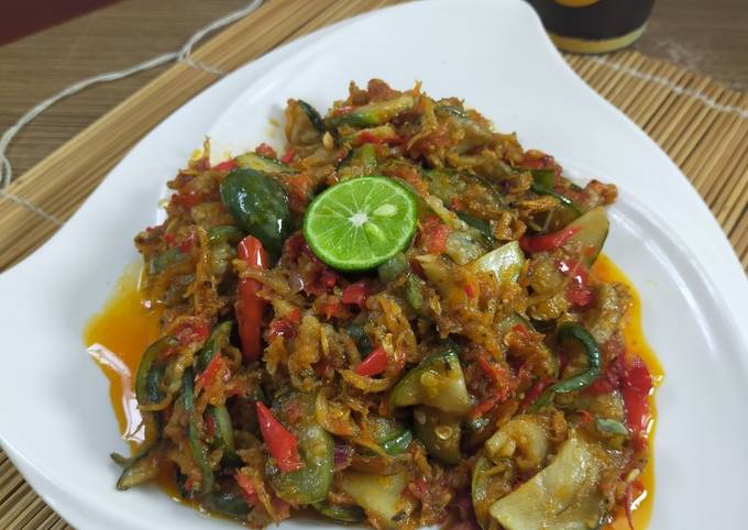 Resep Sambal Terong And Teri Medan Oleh Chiensyn Kuliner Cookpad