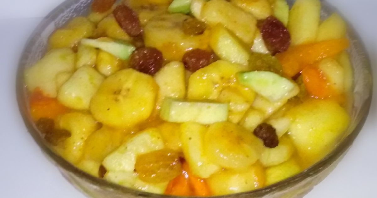 Lemon Masala Fruit Chaat (Ramadan Iftar) Recipe By Haya Ali