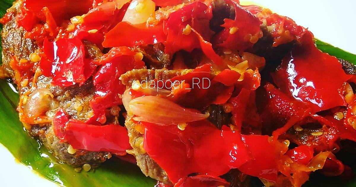 Resep Dendeng Balado Basah oleh PawonSenggani - Cookpad