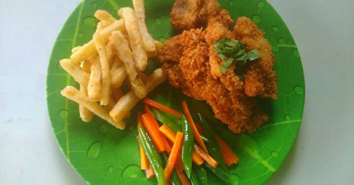 Resep Chicken Chop Mendadak oleh Pawon_ne Cah Solo - Cookpad