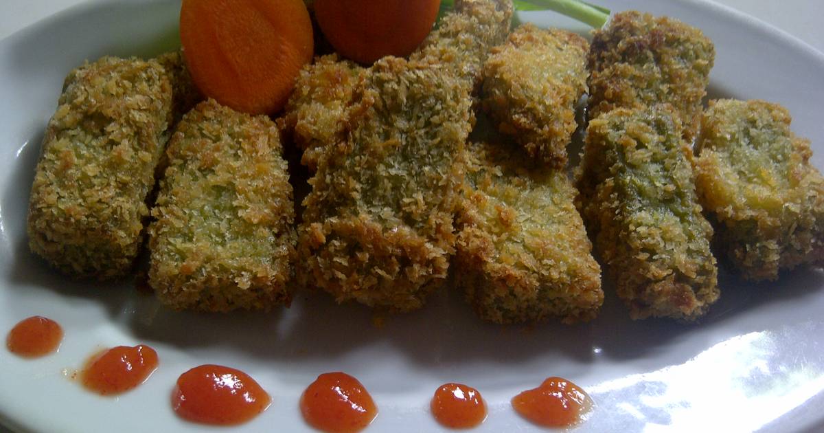 Resep Nugget Udang Iren (Ijo Oren) oleh Muna El Jalal - Cookpad