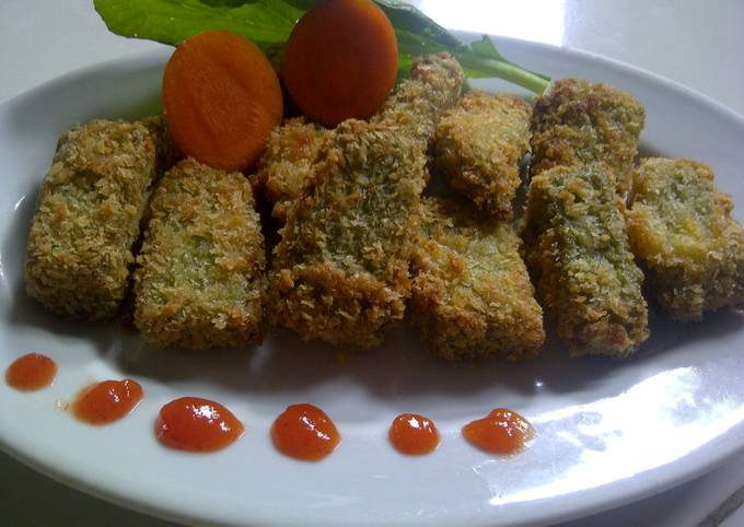 Resep Nugget Udang Iren (Ijo Oren) oleh Muna El Jalal - Cookpad