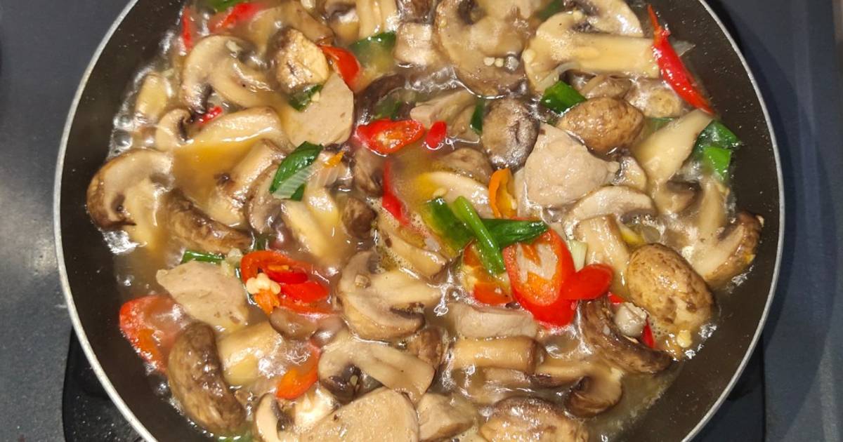 Resep olahan jamur kancing lezat dan cara masak mudah & praktis untuk ...