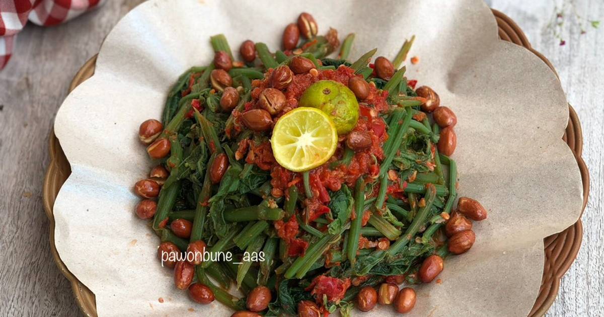 Resep Plecing Sayur Pucuk Labu oleh pawonbune_aas - Cookpad