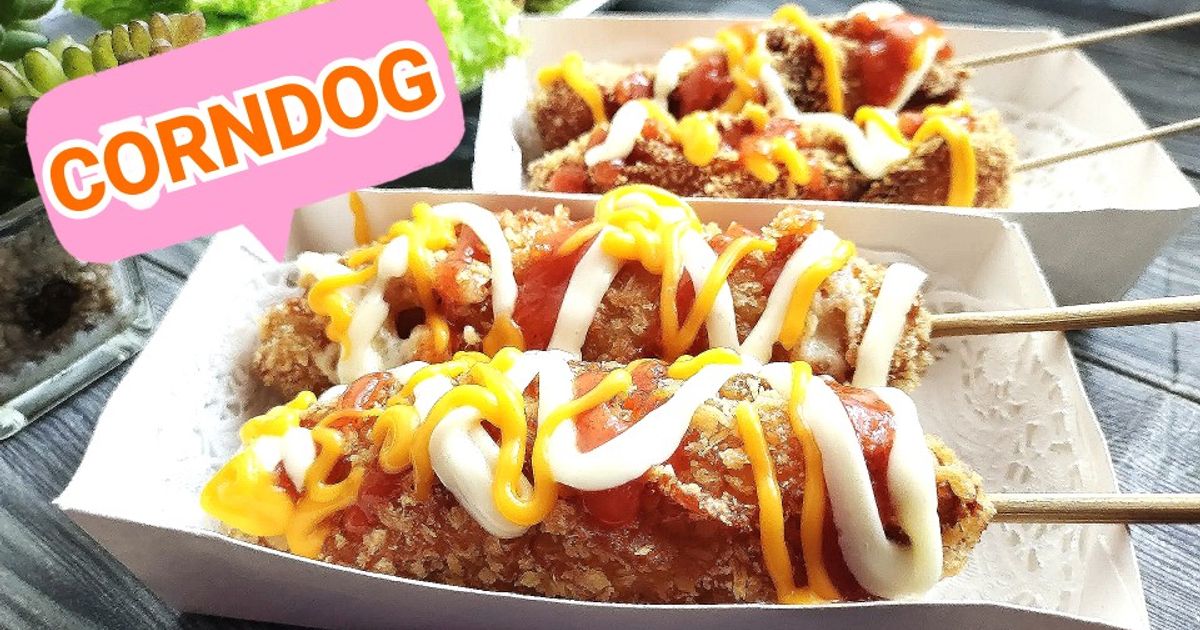 Resep 139. Corndog Sosis & Mozzarella oleh Fransiska - Cookpad