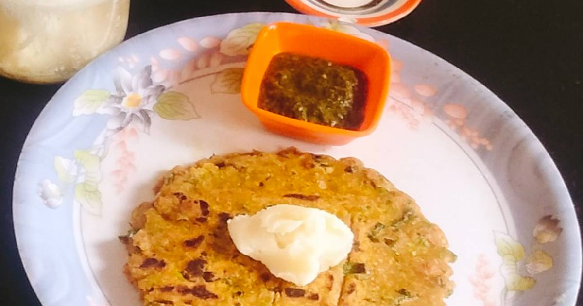 Jowar paratha 😋 (sorghum millet paratha) Recipe by Jyoti Prakash ...