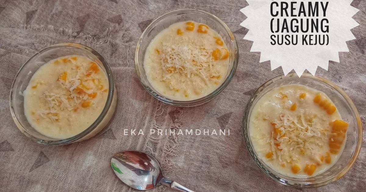 Resep Jasuke Creamy (Jagung Susu Keju) 🌽 oleh eka prihamdhani - Cookpad