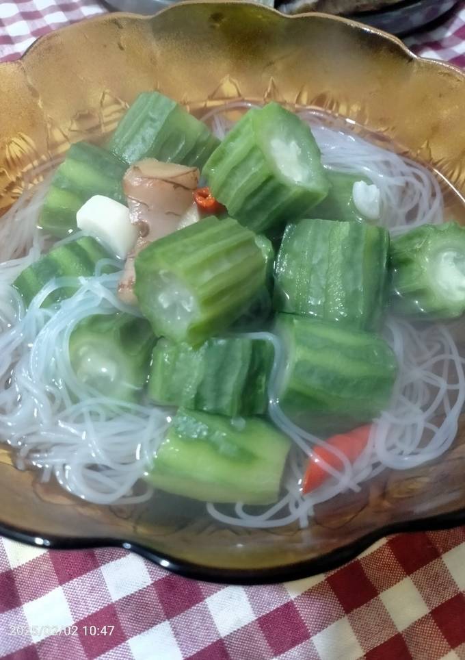 Resep Sayur Bening Oyong /Gambas oleh Sonya Andrita Sari Ishak - Cookpad