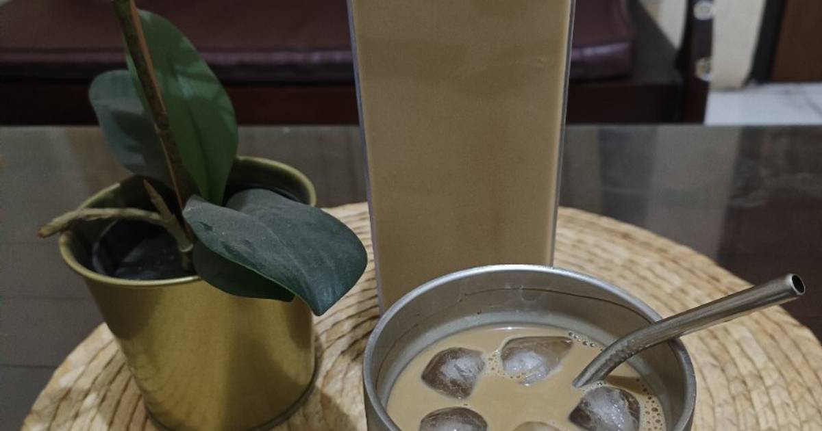 Resep Es Kopi Susu Gula Aren oleh Pawon Bunda Nisa - Cookpad