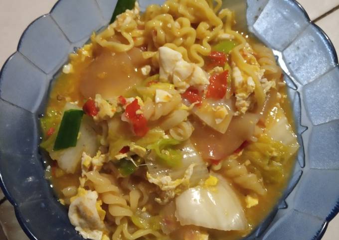 Resep Seblak mie makaroni oleh Pujie - Cookpad