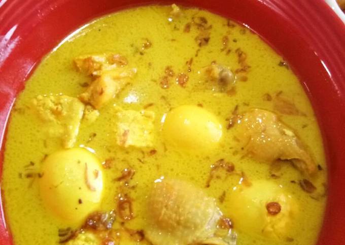 Resep Opor Ayam Kuning oleh Hadassah Selvie Suliana - Cookpad